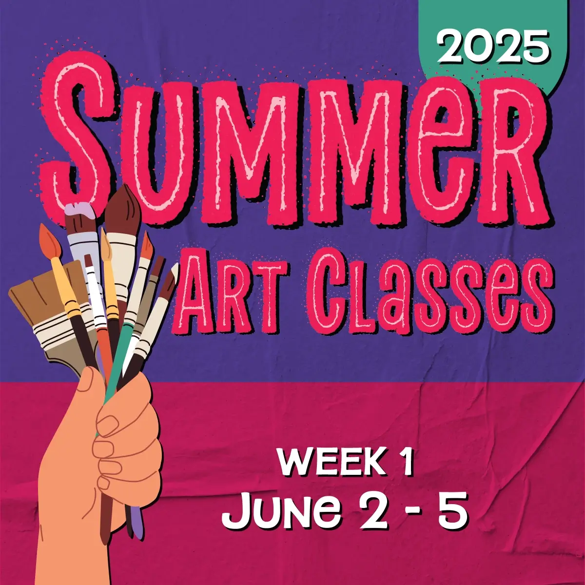 Summer Art Classes - Week 1 - Longview Museum of Fine Arts