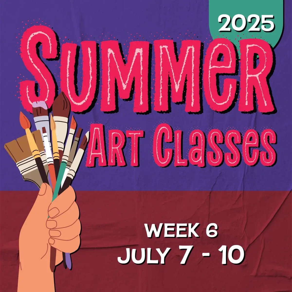 Summer Art Classes - Week 6 - Longview Museum of Fine Arts